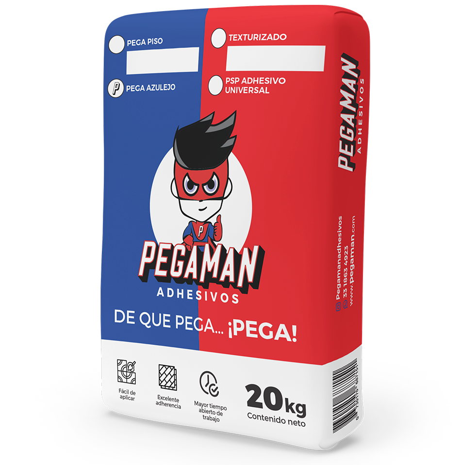 Adhesivo Pega Azulejo 20 KG | PEGAMAN